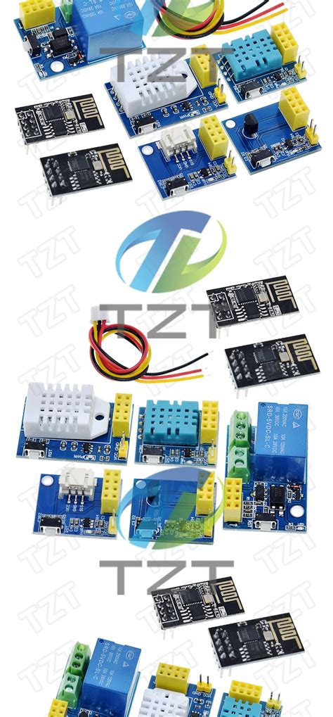 Tzt Esp V Wifi Relay Module Ds B Dht Dht Led Controller Things Smart Home Remote