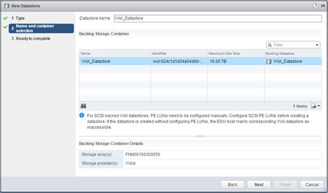 Add Datastores Dell Unity Virtualization Integration Dell