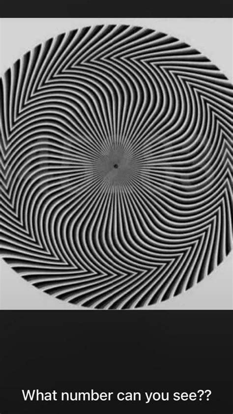 What Number Can You See Illusion Quiz Sight Word Games Brain Games