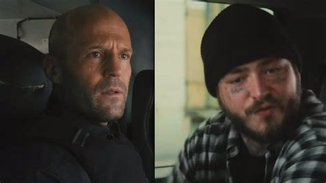 Post Malone Ditembak Jason Statham Di Trailer Wrath Of Man