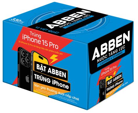 Thể Lệ Chương Trình Khuyến Mại Bật Abben Trúng Iphone Của Nước Tăng