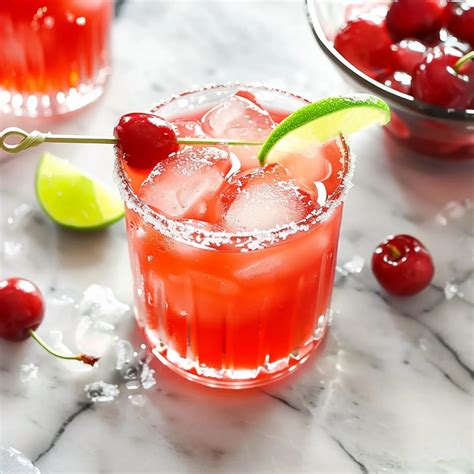 Cherry Lime Margarita Foodiosity