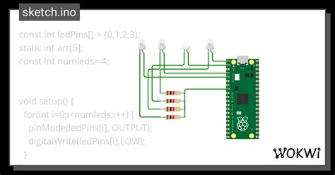 2 1 display num in binary forrm wokwi esp32 stm32 arduino simulator