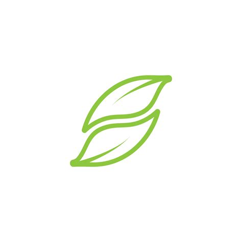 Linked Leaf Lines Art Curves Logo Vector 12975657 Vector Art At Vecteezy