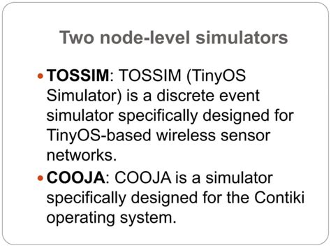 operating systems for sensor networkspptx pptx