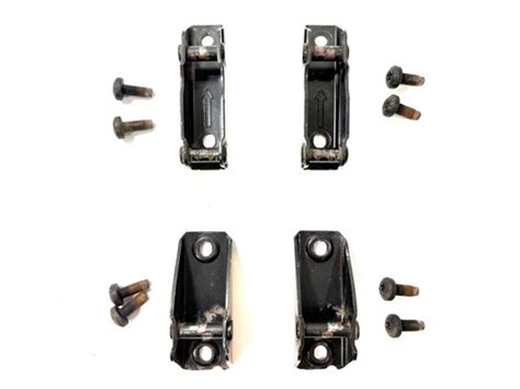 Jeep Wrangler Tj 03 06 Rear Folding Flip Tumble Seat Bracket Set Free