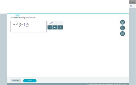 Solved Convert The Following Measurement 18 103 Convert 1 Answer