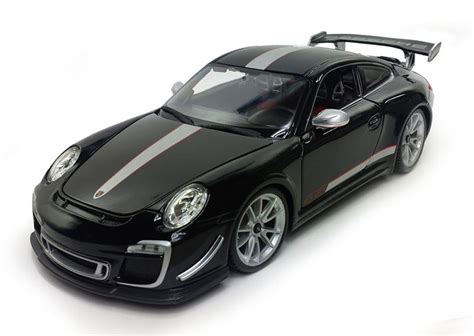 Porsche 911 Gt3 Rs 40 Black Bburago 11036 118 Scale Diecast