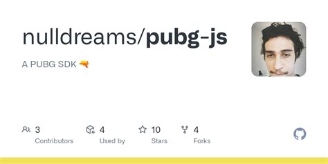 GitHub Nulldreams Pubg Js A PUBG SDK