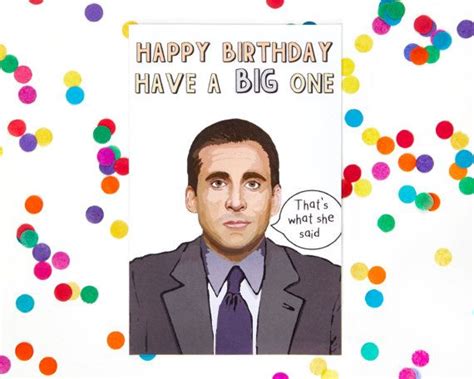 Michael Scott Birthday Poster