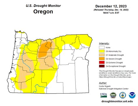 Before And After A Look At Oregons Dramatic Drought Recovery In 2023