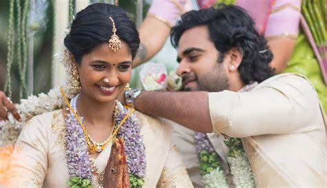 Viral Snaps From Keerthi Pandian And Ashok Selvans Marriage