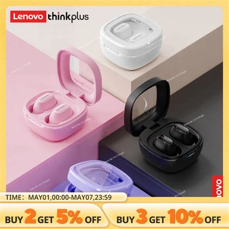 Lenovo Xt Wireless Bluetooth Earbuds Hifi Sound Noise Reduction Touch Control Garegear