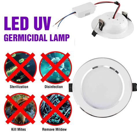 Ultraviolet Light Uvc Led Downlight Uv Disinfectio Vicedeal