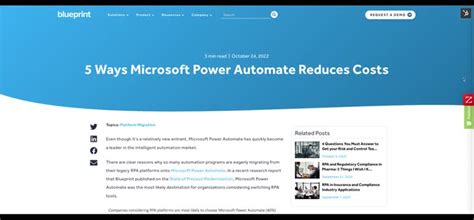 [video] von sibal on linkedin microsoft powerautomate rpa automation migration