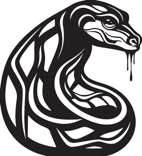 Python Creative Side Un Taller De Arte Vectorial Python Ilustración