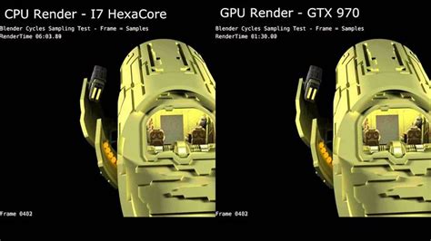 Blender Cycles CPU Vs GPU Rendering Blender Rendering Architizer