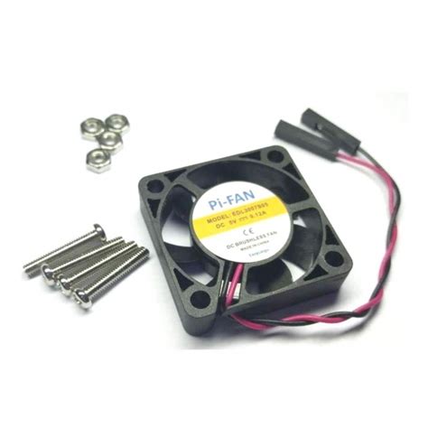 Raspberry Pi Fan Raspberry Pi 4 Cooling Fan 3 3V 5V DC Quiet 30mm