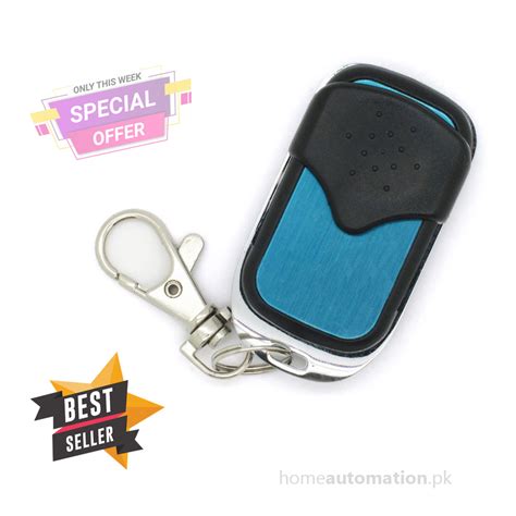 RF Remote 433MHz 4 Button Home Automation Pakistan