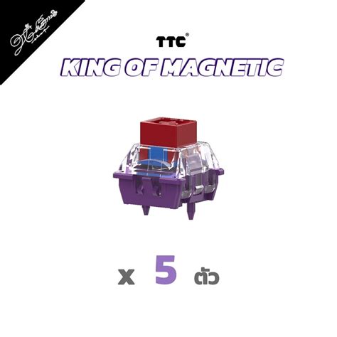 [พร้อมส่ง] Ttc Kom Magneto [magnetic Switch Keyboard][สวิตช์แม่เหล็ก] Shopee Thailand