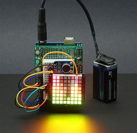 Overview Tiny Arduino Music Visualizer Adafruit Learning System