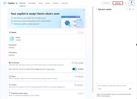 Create An Agent TechWorkshop L Designing Your Own Copilot With Copilot Studio