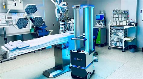 Ghent University Hospital Deploys Uv C Robot Sam For Rapid Chemical Free Disinfection The