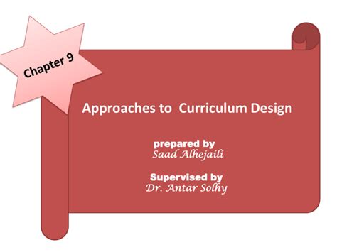 Curriculum Design Approaches Models And Factors