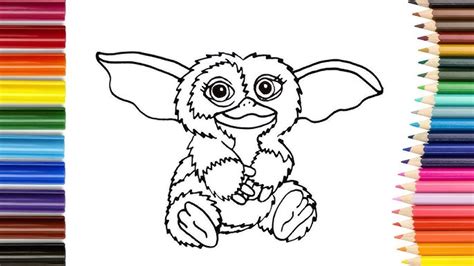 Gremlins Gizmo Coloring Pages 2025