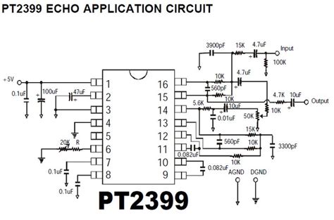 Pt2399 Digital Delay Ic Circuit Diagram