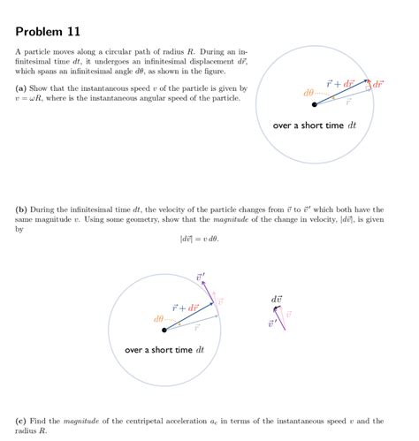 Solved Problem A Particle Moves Along A Circular Path Of Chegg