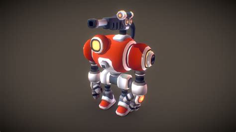 Shoulder Sniper Robot Preview Open3dsea
