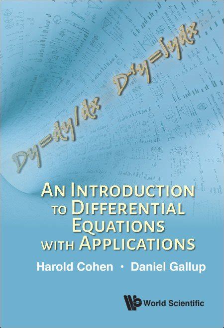 An Introduction To Differential Equations With Applications