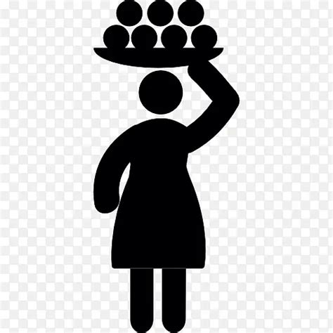 女人带着她的头图标PNG图片素材下载 图片编号8706821 PNG素材网
