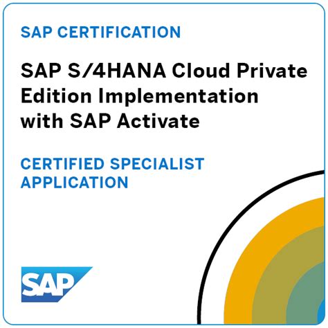 Sap Certified Application Specialist Sap S4hana Cloud Private