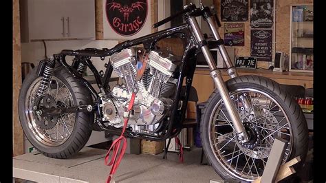 Harley Sportster Rear End Suspension Install Youtube