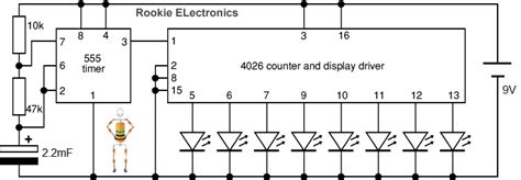 Led Flasher Circuit Diagrams