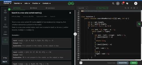 Gfg160daysofcoding Dsa Coding Problemsolving Matrix Shabana Fathima