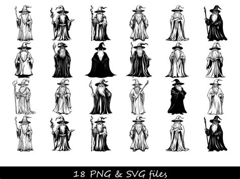 Wizard Svg Wizard Hat Svg Wizard Face Svg Magic Wand Svg Wizard