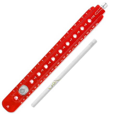 Ikoopy Woodworking Compass Scriber Aluminum Alloy Carpenter Circular Drawing Ruler Metric And