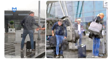 Папарашки снимки Башар Рахал гони самолет