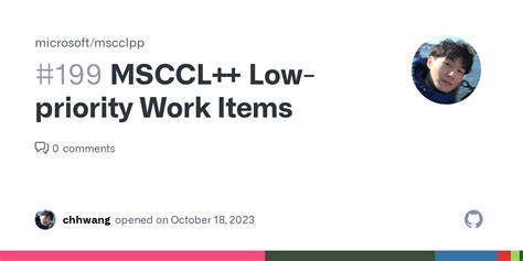 msccl low priority work items · issue 199 · microsoft mscclpp · github