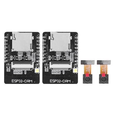 Módulo De Desarrollo 2 Piezas Esp32 Cam Desarrollo Wi Fi Módulo De Desarrollo Bluetooth Módulo