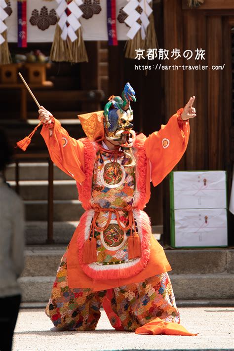 豊国神社 例祭 舞楽奉納 蘭陵王 雅楽 地球散歩の旅