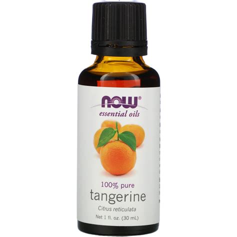 Now Foods Essential Oils Tangerine 1 Fl Oz 30 Ml