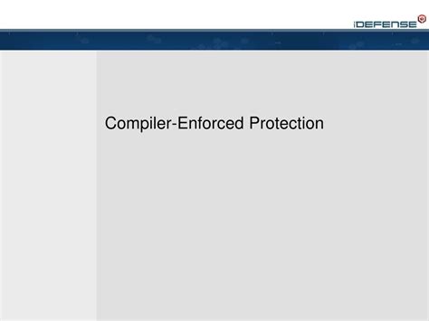 Ppt A Comparison Of Buffer Overflow Prevention Implementations And