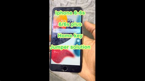 Iphone 6 6plus 6s 6s Plus Home Button Repair Home Key Jumper Ways Youtube