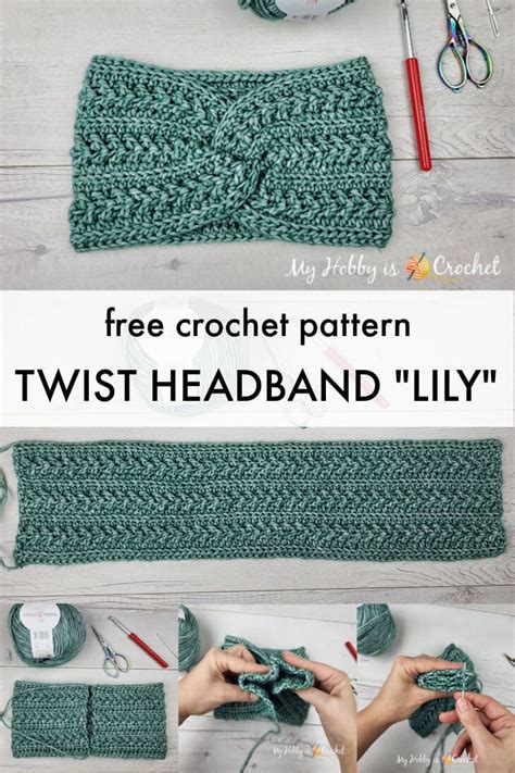 Lily Twist Headband Free Crochet Pattern Artofit