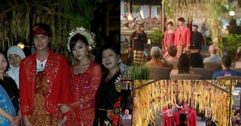 이장우 은정 인도네시아서 전통혼례 선남선녀