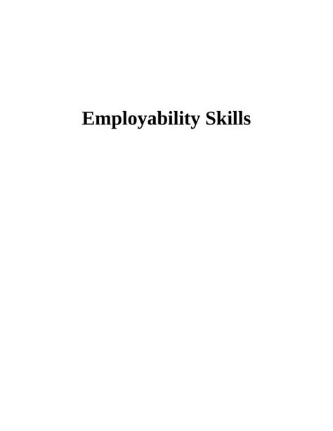 Employability Skills Importance And Strategies For Success
